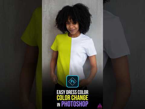 Photoshop Dress Color Change