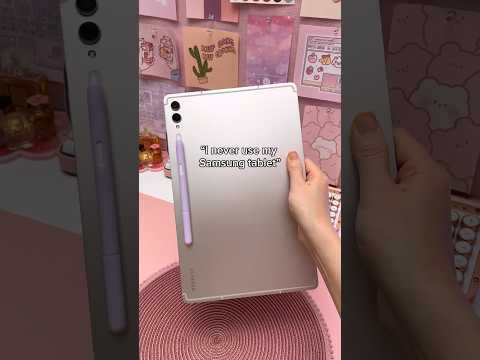 "I never use my Samsung tablet" 😩 Samsung galaxy tab S9 plus | android apps