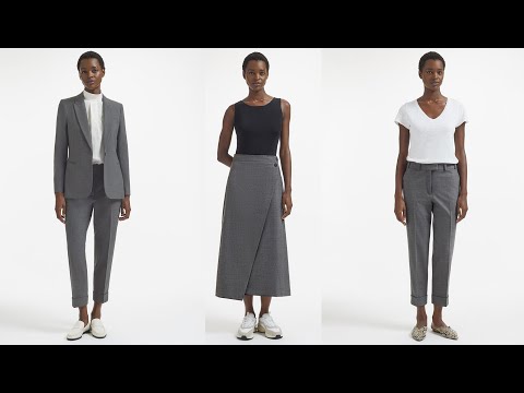 Mid Grey Suiting Focus - Cefinn Styling Video with Samantha