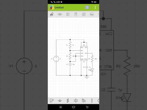 Simulation of Astable Multivibrator using 555 IC