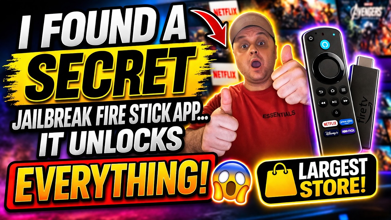 I Found a SECRET Jailbreak Fire Stick App… It Unlocks EVERYTHING  (Largest Store!)😱