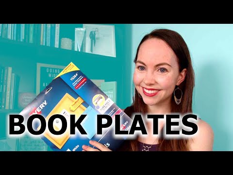 What are book plates? How to set up book plates? How to offer autographed copies of books to readers
