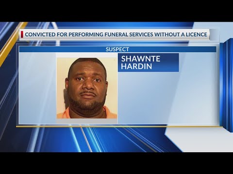 Ohio man found guilty of posing as funeral director