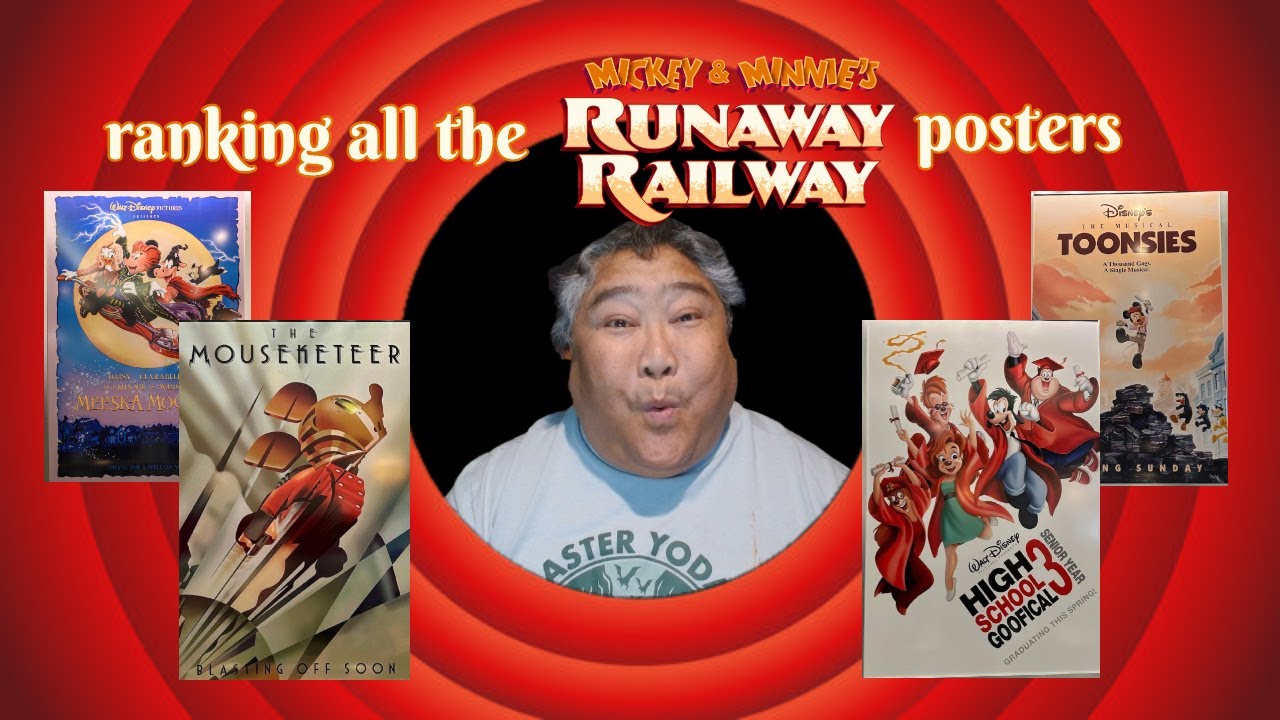 Ranking All the MICKEY & MINNIE'S RUNAWAY RAILWAY Movie Parody Posters