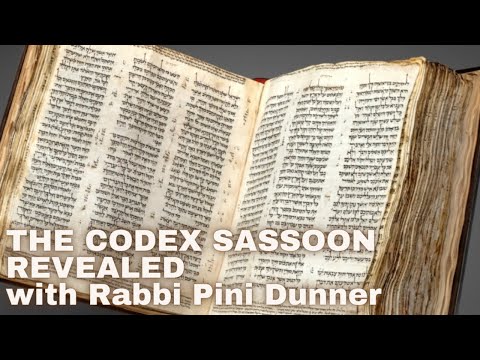 THE CODEX SASSOON REVEALED