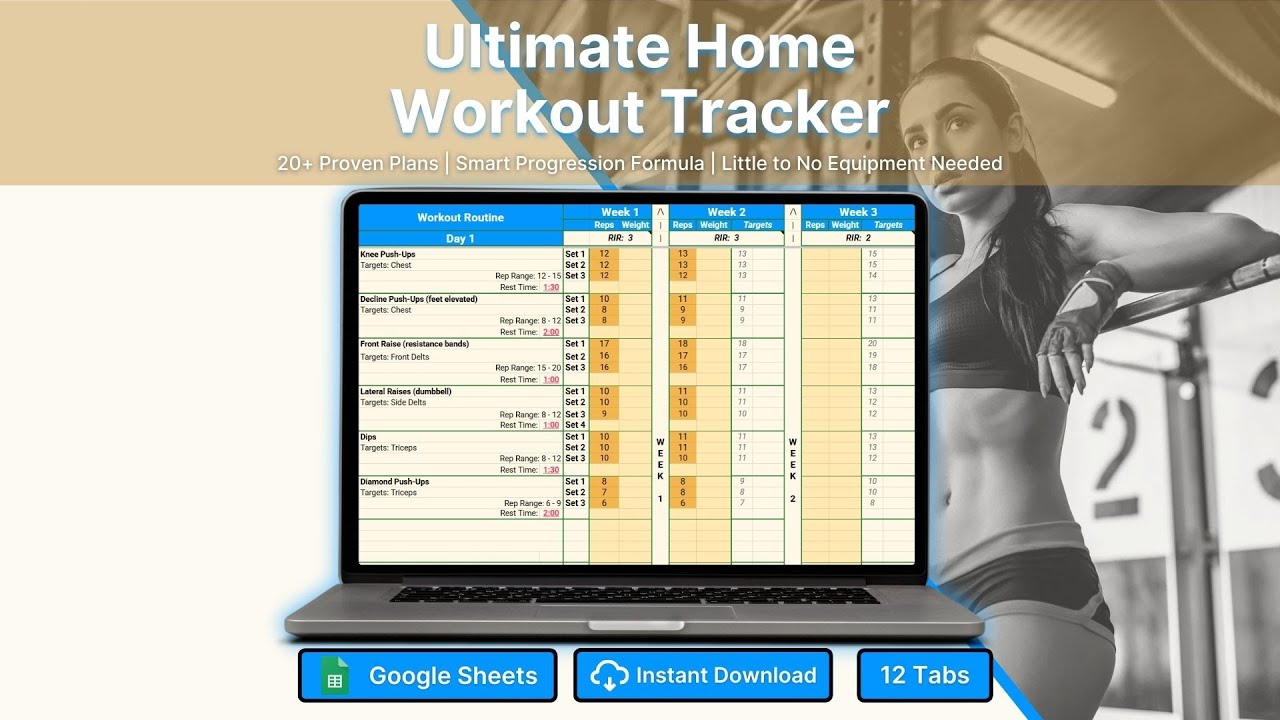 Ultimate Home Workout Tracker - Tutorial Video