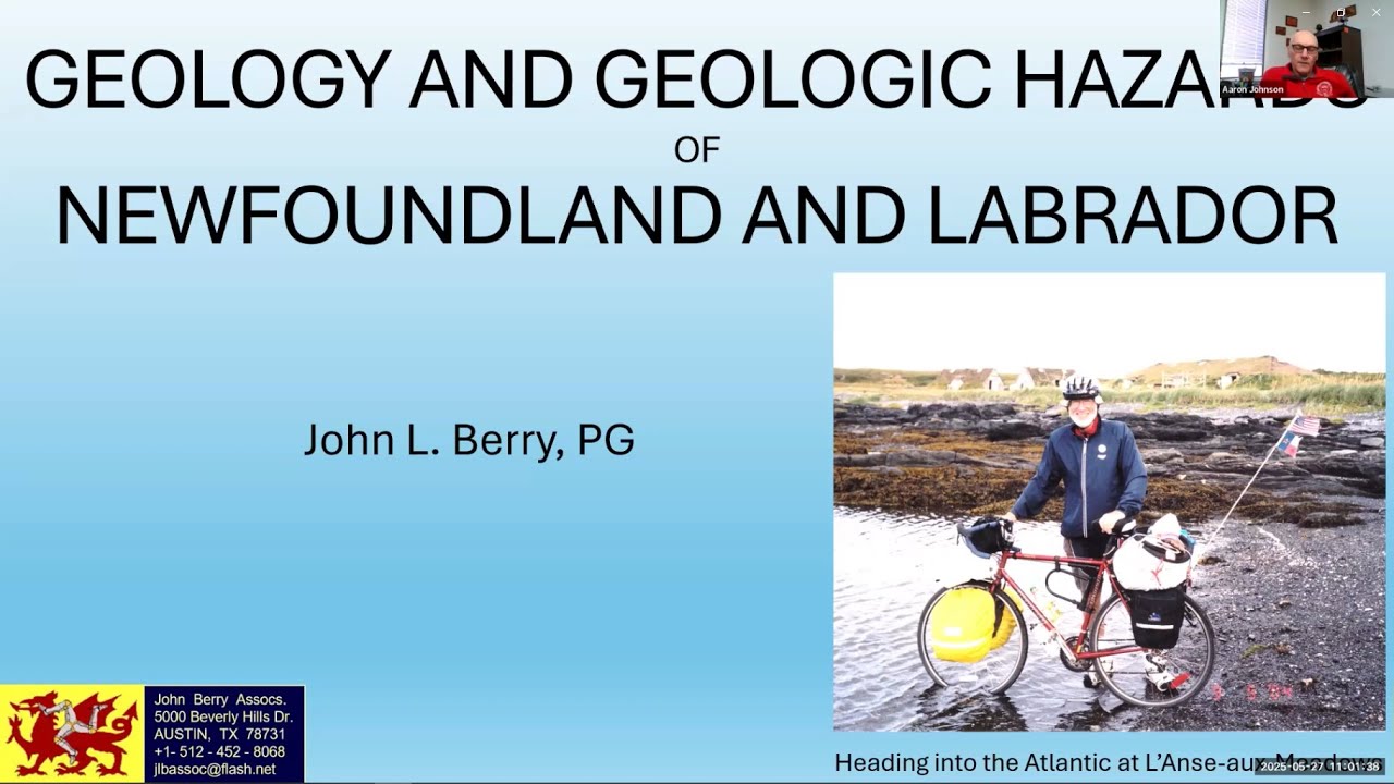 Geology and Geologic Hazards of Newfoundland and Labrador