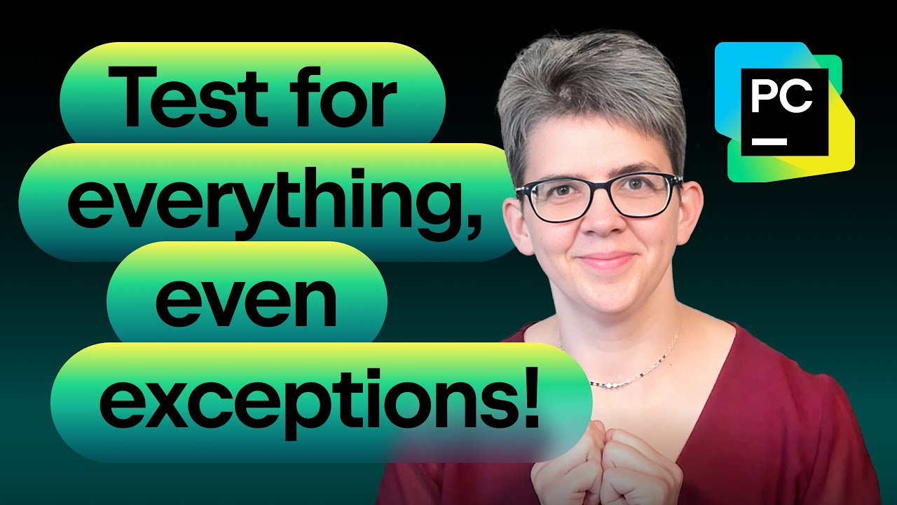 How to test exceptions with pytest in PyCharm