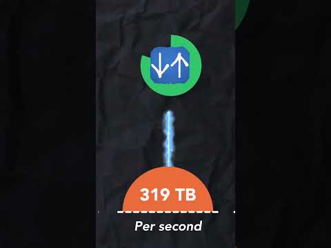 The worlds fastest Internet speed test! japan internet #shorts #internet