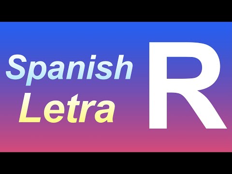 How to Pronounce R in Spanish (Alphabet, Abecedario, Alfabeto Español)