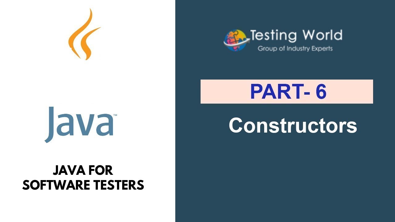 Java for Software Testers: Constructors