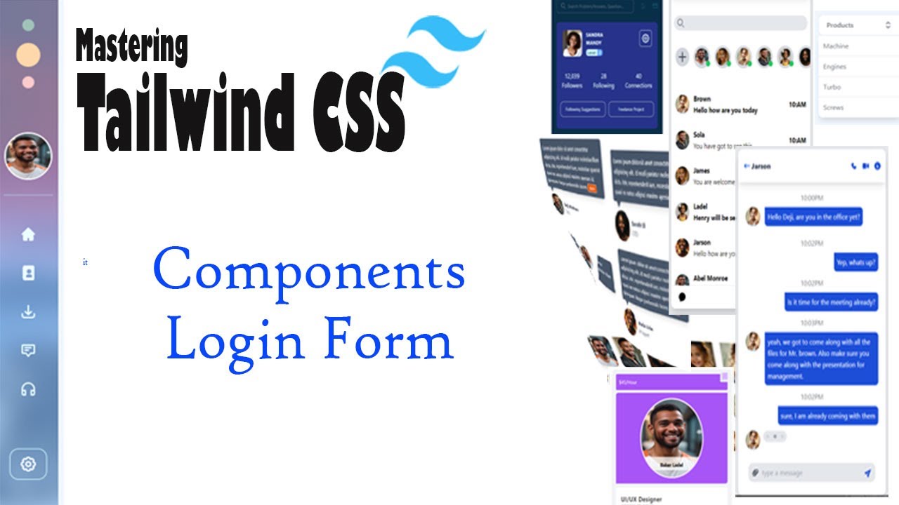 26 Tailwind - Component Login Form