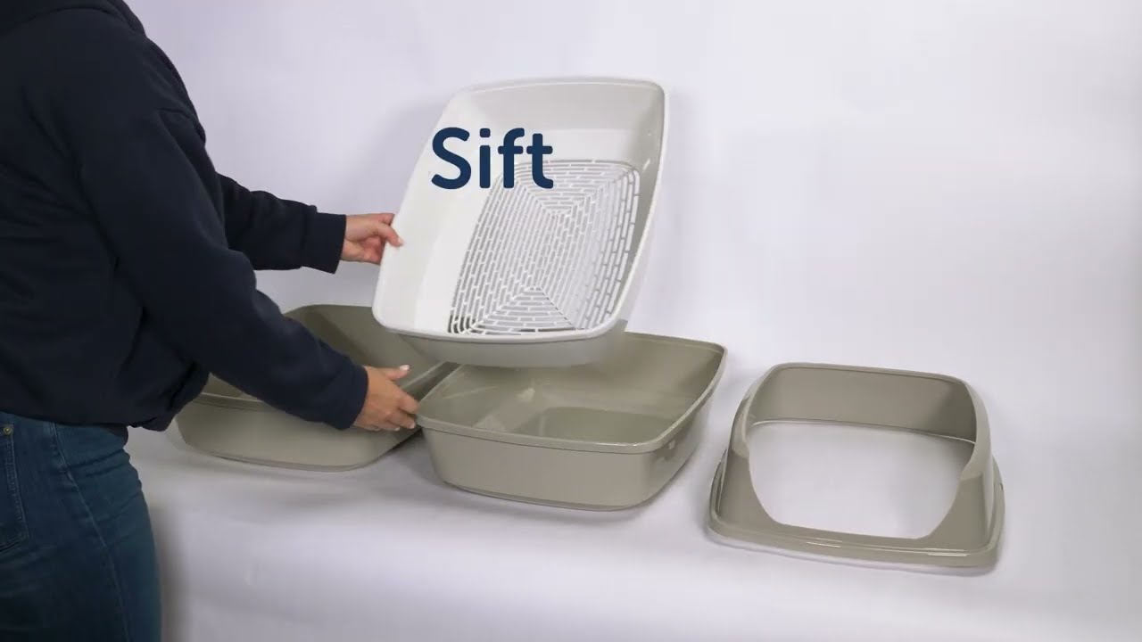 Assembly Instructions: Lift to Sift Litter Box