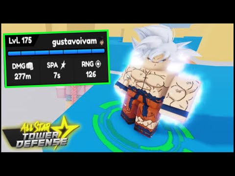 [NEW CODE] NEW 7 STAR UI GOKU REWORK ABILITIES ARE OP! MAP NUKER! SHOWCASE ALL STAR TOWER DEFENSE