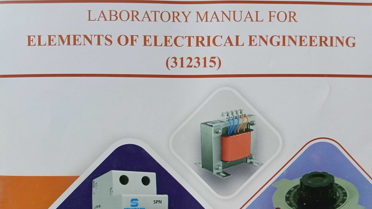 EEE (312315) PDF of complete Solved Lab Manual Practical for TE2K MSBTE.