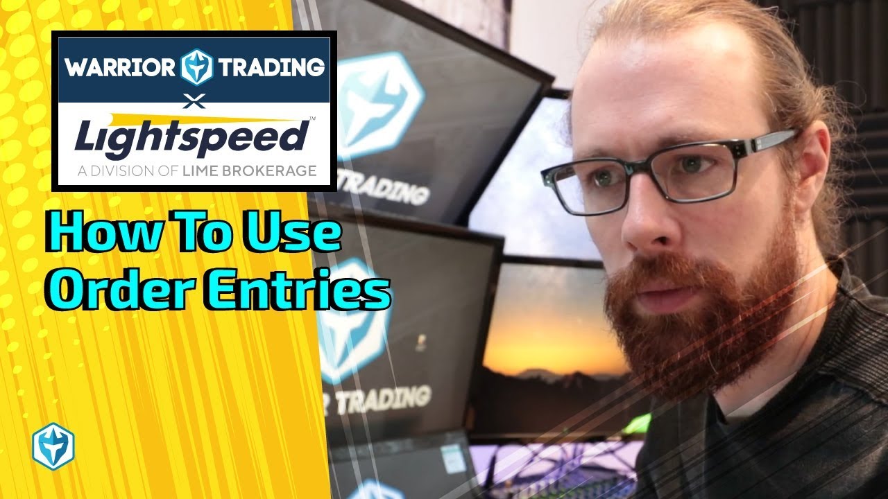 How To Use The Order Entry Window