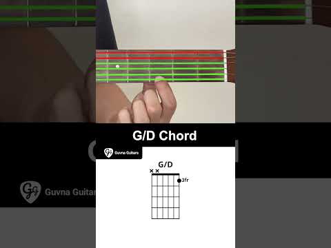 How To Play The G/D Chord On Guitar - Guvna Guitars