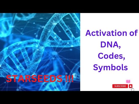 Activation of DNA, Symbols, Codes...