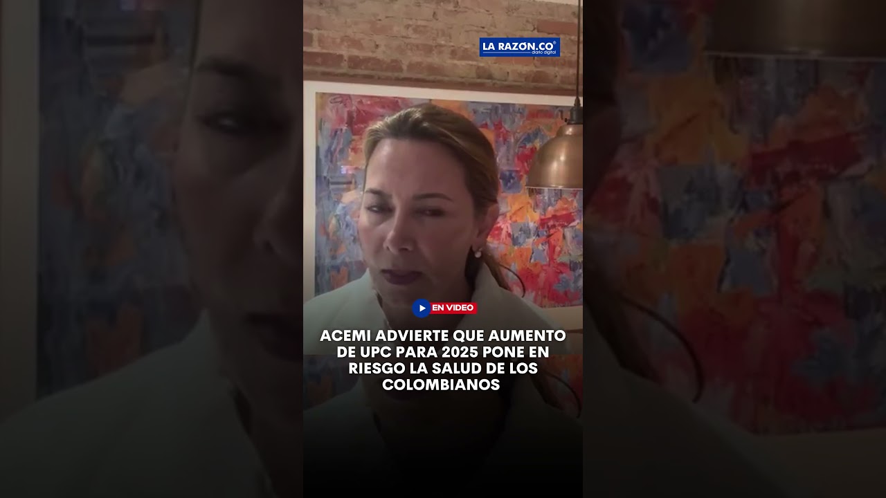 ACEMI advierte que aumento de UPC para 2025 pone en riesgo la salud de los colombianos