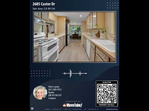 2685 Custer Dr, San Jose, CA 95124 | 3 Bedroom Home For Sale