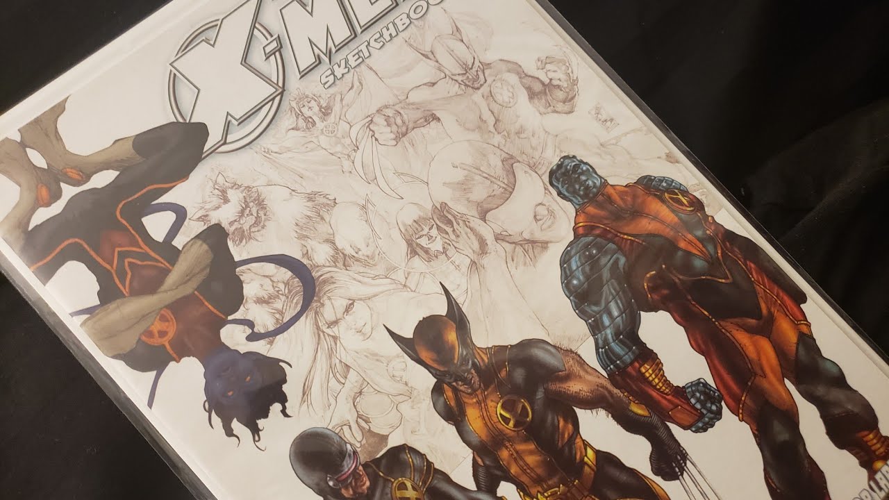 The Astonishing X-men Sketchbook!