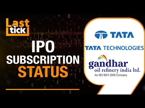 IPO Subscription Status: Tata Tech, Gandhar Oil, Fedbank  & Flair Writing | News9