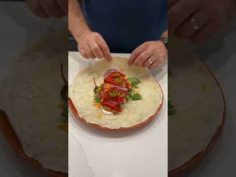 How to wrap a chicken wrap