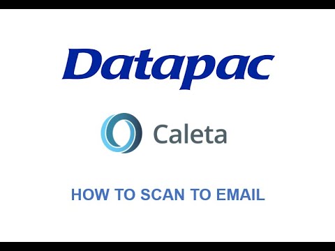 How to Scan to Email - Datapac