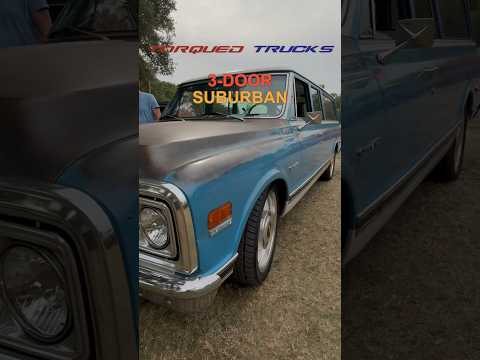 3-DOOR 1972 Chevy Suburban | PATINA #c10 #automobile #chevrolet