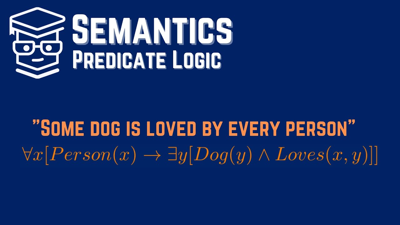 Semantics: Predicate Logic