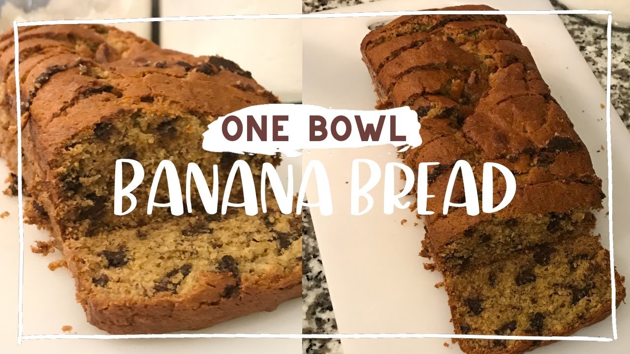 One Bowl Banana Bread