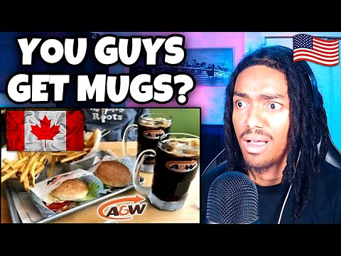 AMERICAN REACTS to POPULAR Canadian Restaurants