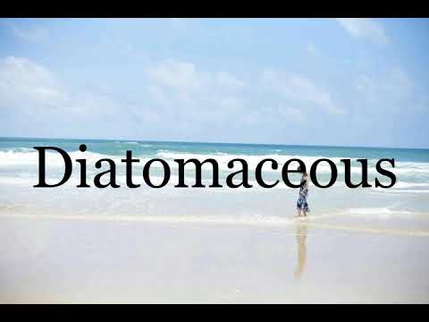 How To Pronounce Diatomaceous🌈🌈🌈🌈🌈🌈Pronunciation Of Diatomaceous