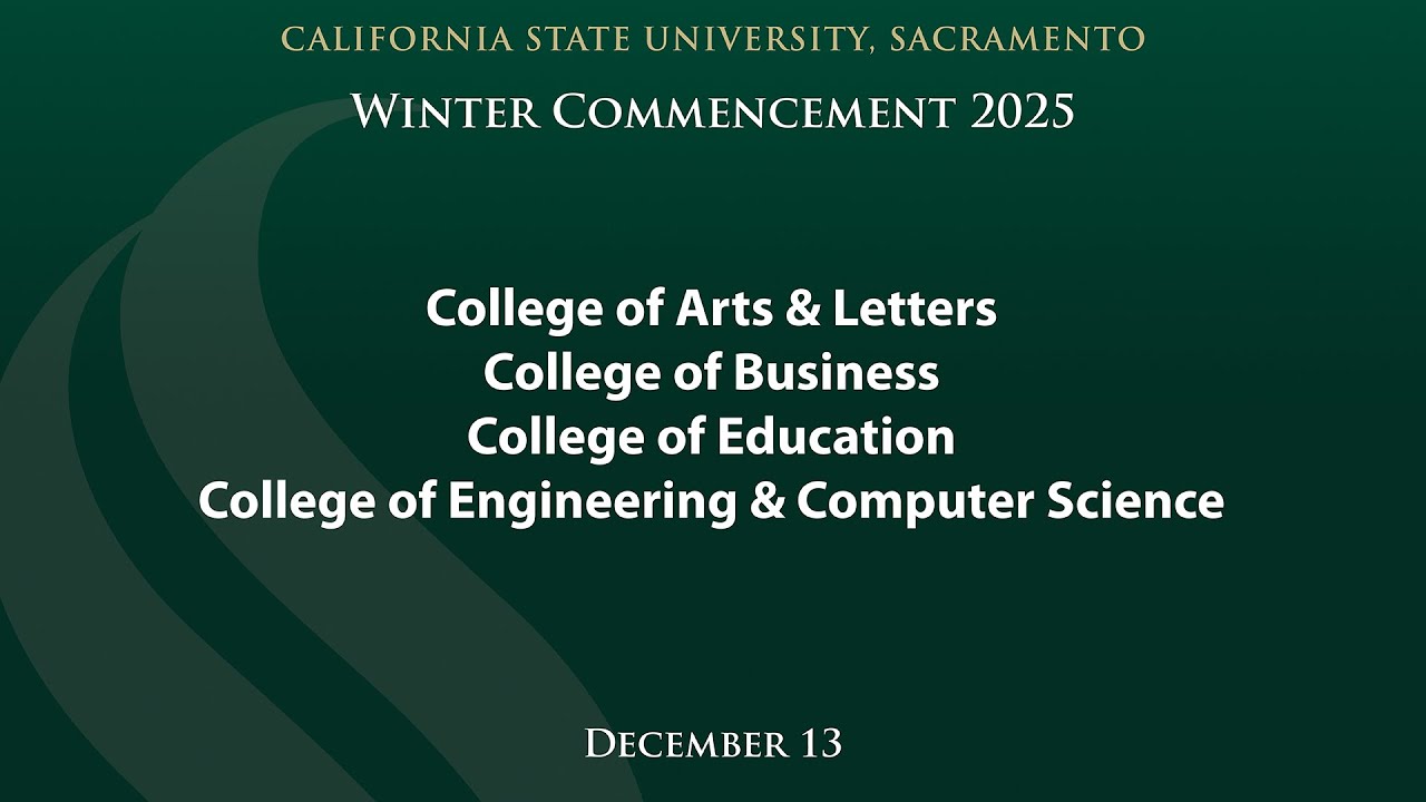 2025 Winter Commencement Ceremony 1