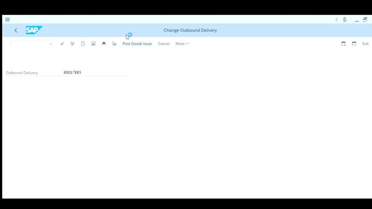TUTORIAL SAP SCM600 EXERCISE 3 TASK 8