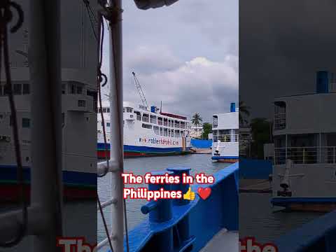 There were many ferries at Pier 3, Ferry terminal of Cebu, City, Philippines