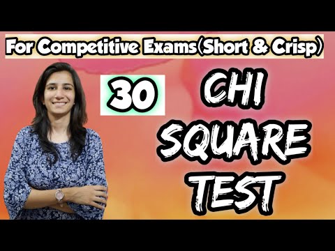 Chi Square Test - Non- Parametric Tests - Statistics - UGC NET ...