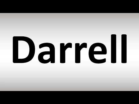 How to Pronounce Darrell