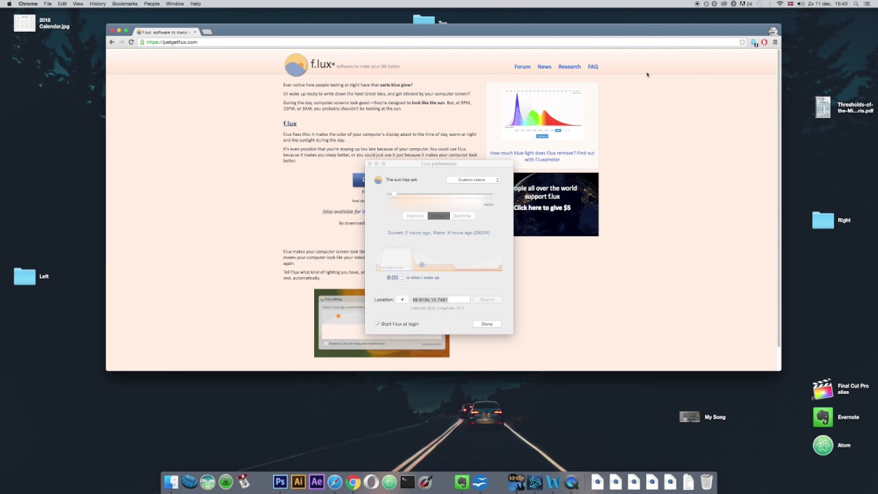 Flux - An Essential Free Software for Mac