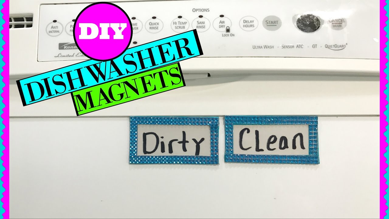 DIY DISHWASHER MAGNETS | REQUESTED