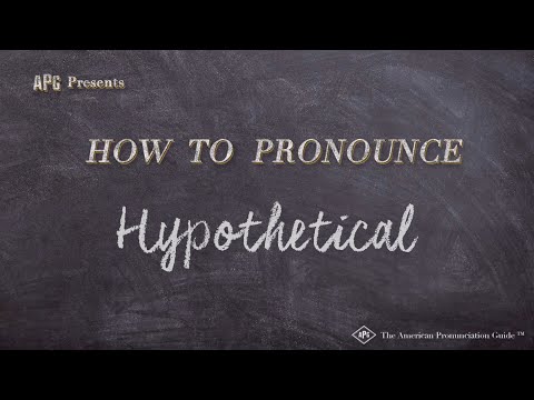 How to Pronounce Hypothetical (Real Life Examples!)