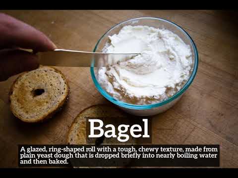 What is Bagel? | How to Say Bagel in English? | How Does Bagel Look?