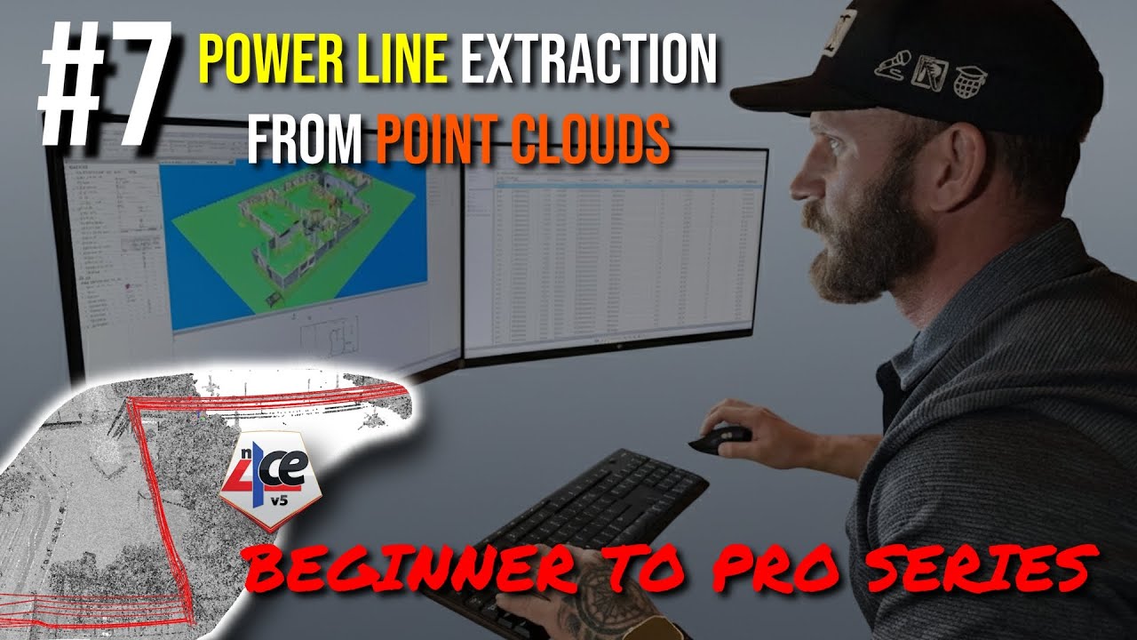 Automatically Digitizing Overhead Wires from Point Cloud Data in N4ce