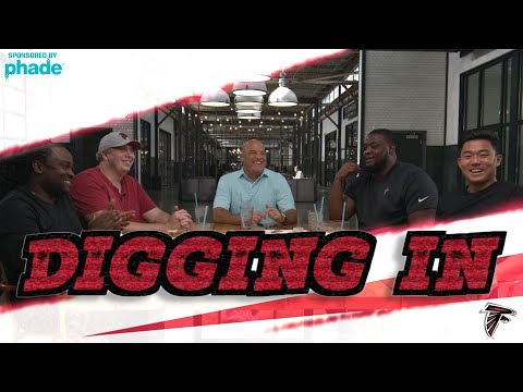 Digging In with Younghoe Koo, Anthony Rush, Arthur Smith, and Kenny Osuwah | Atlanta Falcons