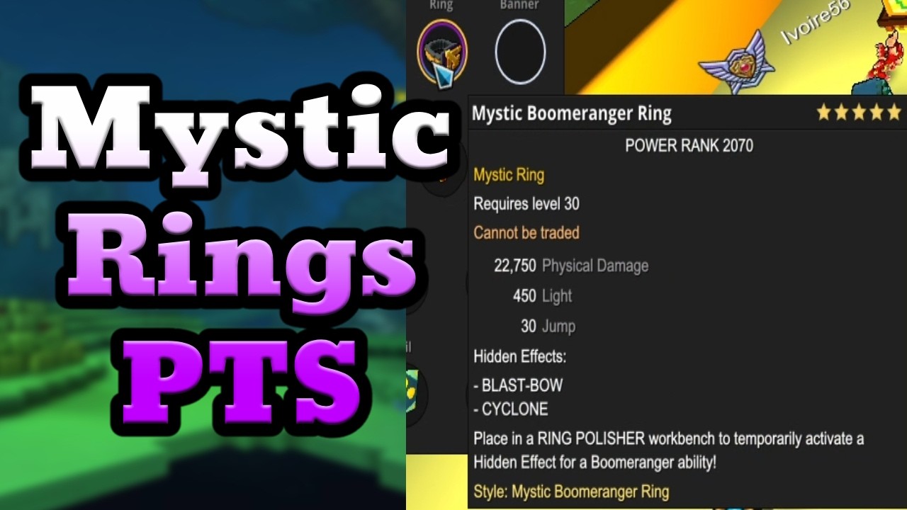 Mystic Rings Are On The PTS | This Is What To Expect