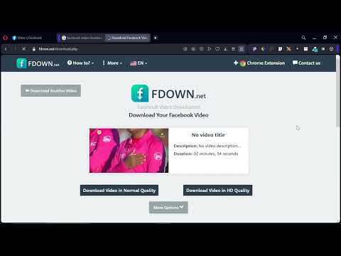 04 fdown net Tutorial Learn How To Download Facebook Videos