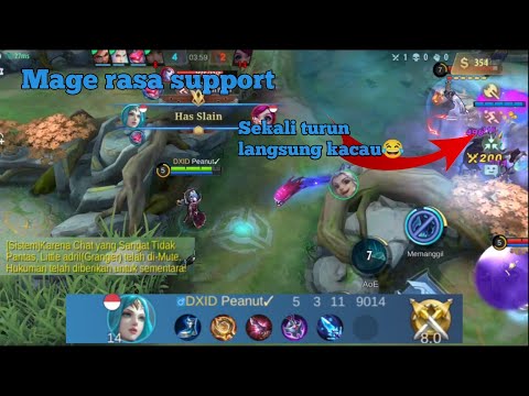 Mage rasa support |Mobile legends Full Gameplay