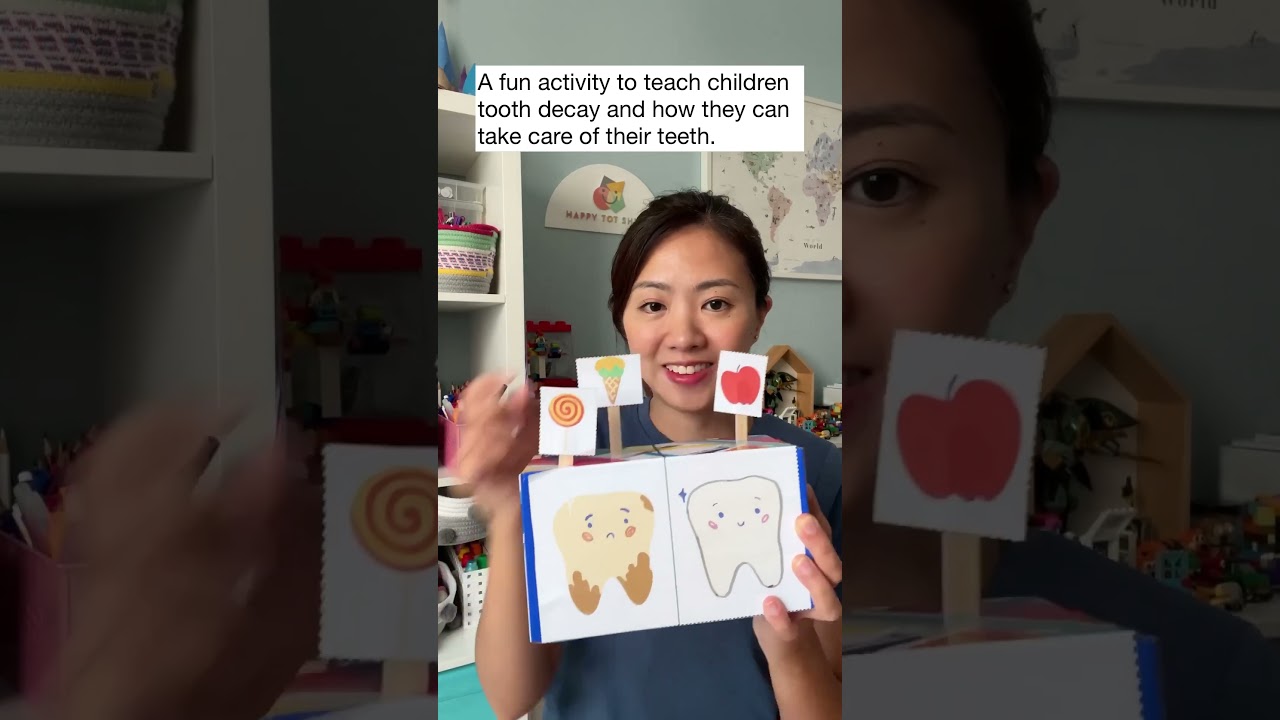 Happy Tooth, Sad Tooth - A Cute Dental Health Printable Activity for Toddlers