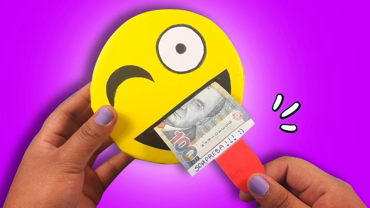 😋 REGALA DINERO DE UNA FORMA DIVERTIDA- ✂️ Crafty DIY Reciclaje