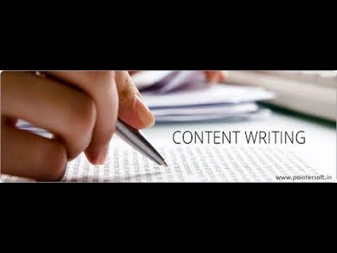 Introduction to Content Writing